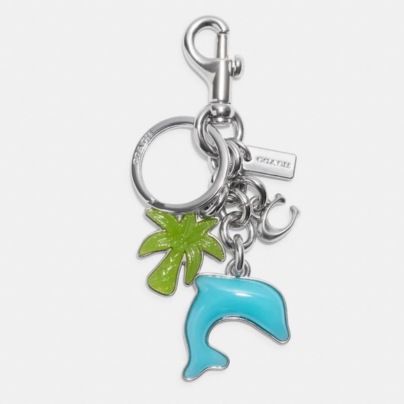 Coach | Accessories | Coach Dolphin Bag Charm Keychain | Poshmark